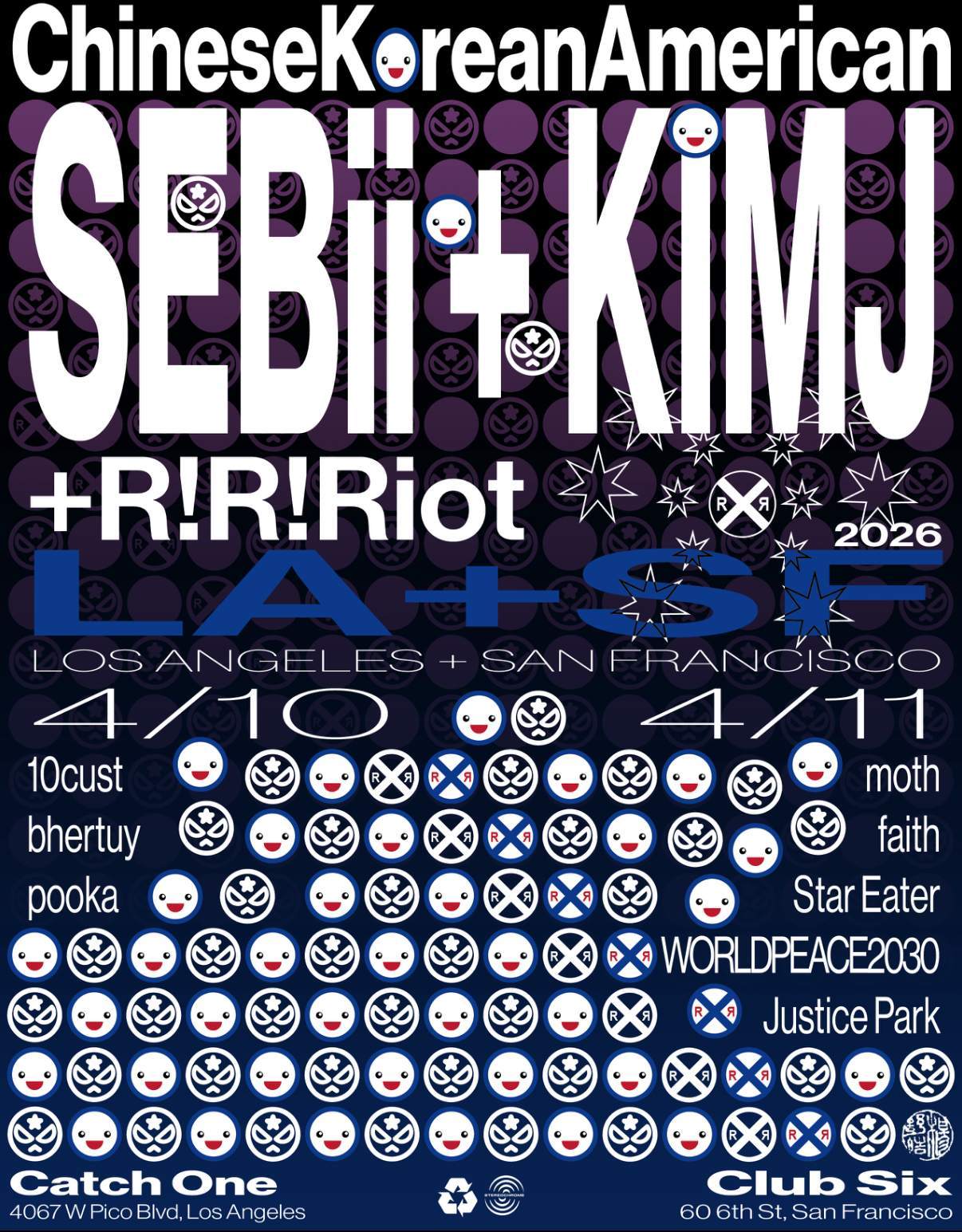 SEBii + kimj at Club Six in San Francisco - April 11, 2026 | SF Station