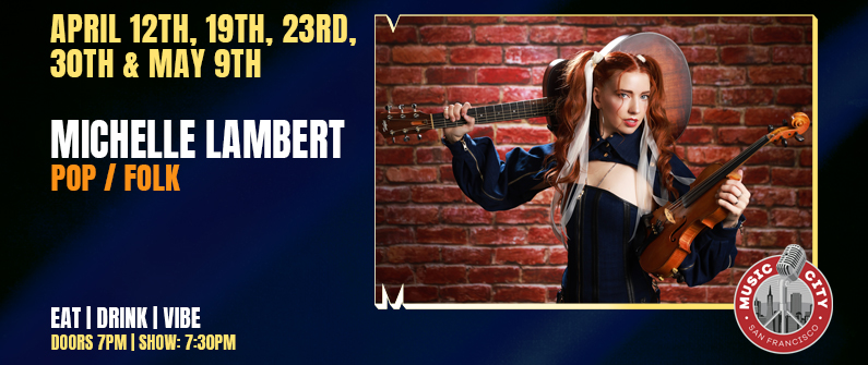 Michelle Lambert - Live at Music City SF | Pop, Folk at Music City San ...